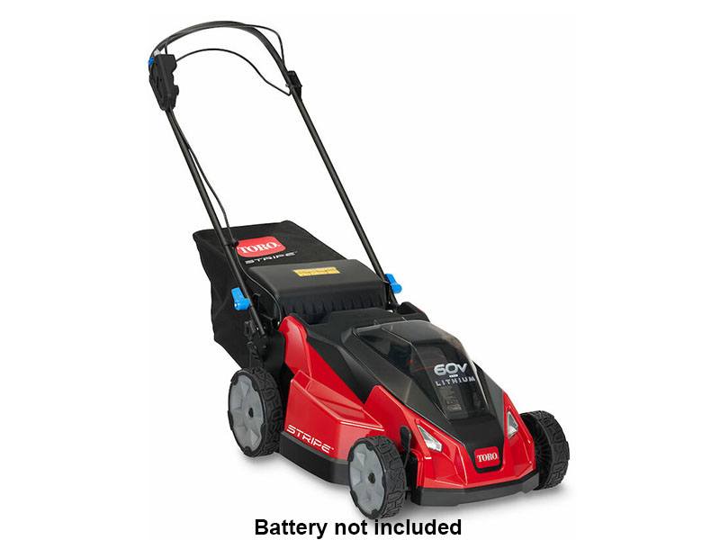 New Toro Stripe 21 in. 60V Max Dual-Blades Self-Propelled - Tool Only ...