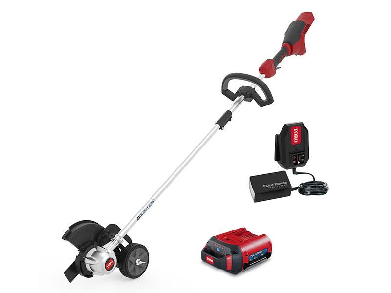 New Toro 60V MAX 8 in. Brushless Stick Edger w/ 2.0Ah Battery, Iron ...
