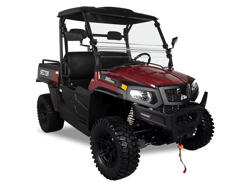 New 2025 Hisun Sector 550 EPS | Utility Vehicles in Ontario CA | HISUN Red