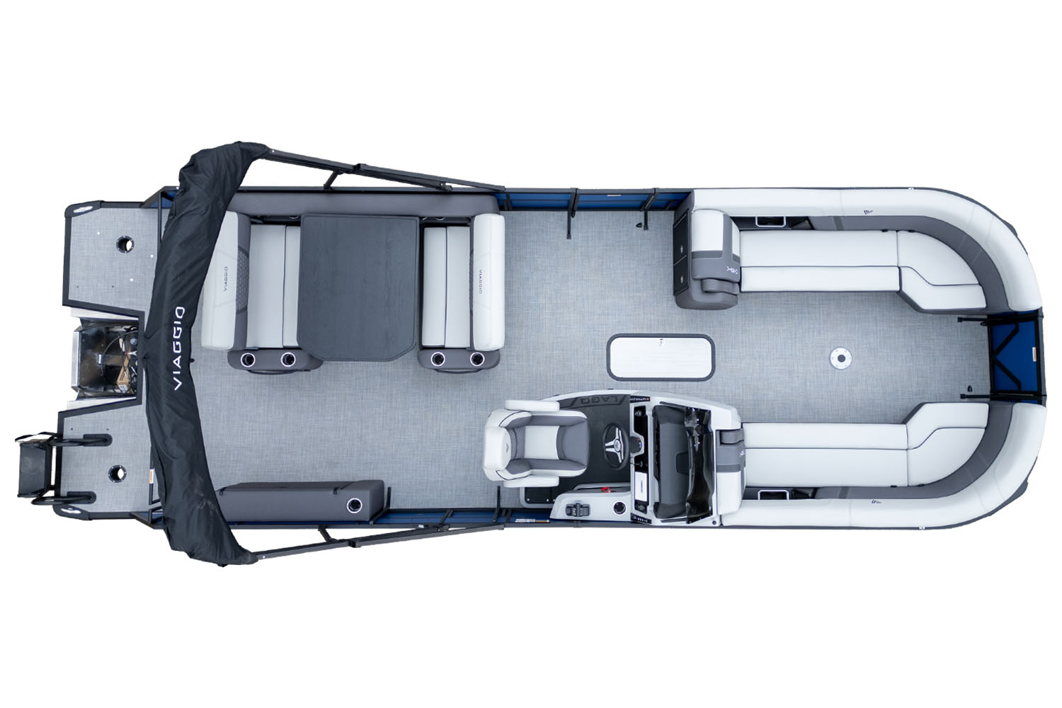 New 2025 Viaggio Z24D Bi-Toon | Power Boats Outboard in Harrison MI