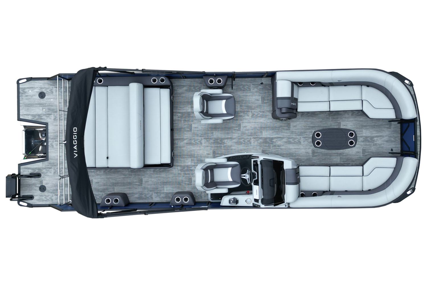 New 2025 Viaggio Z24S-CC Bi-Toon | Power Boats Outboard in Harrison MI