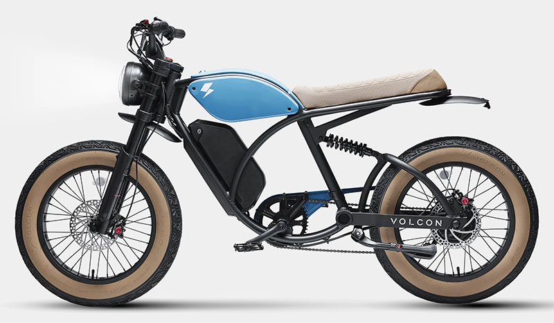 New 2025 Volcon ePowersports Brat Blue | Electric Bicycles in Clinton TN