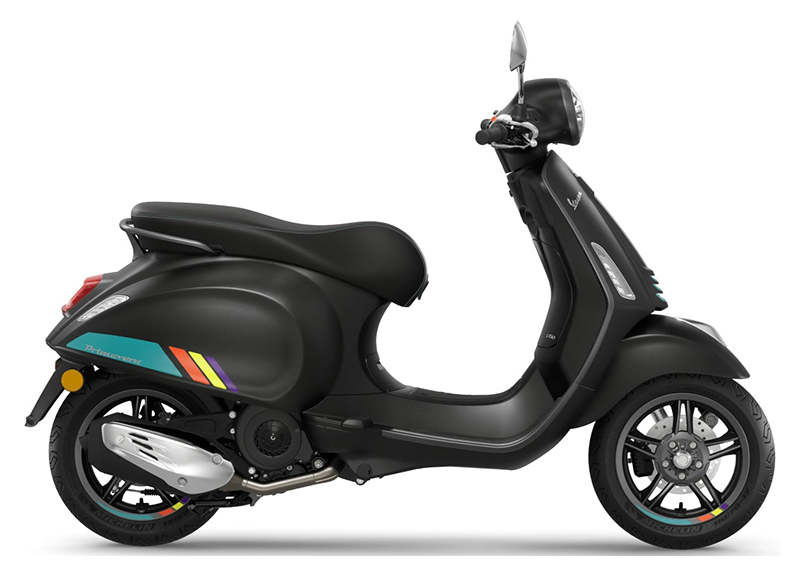 New 2025 Vespa Primavera 150 S, Annapolis MD | Specs, Price, Photos | Nero Convinto Matt