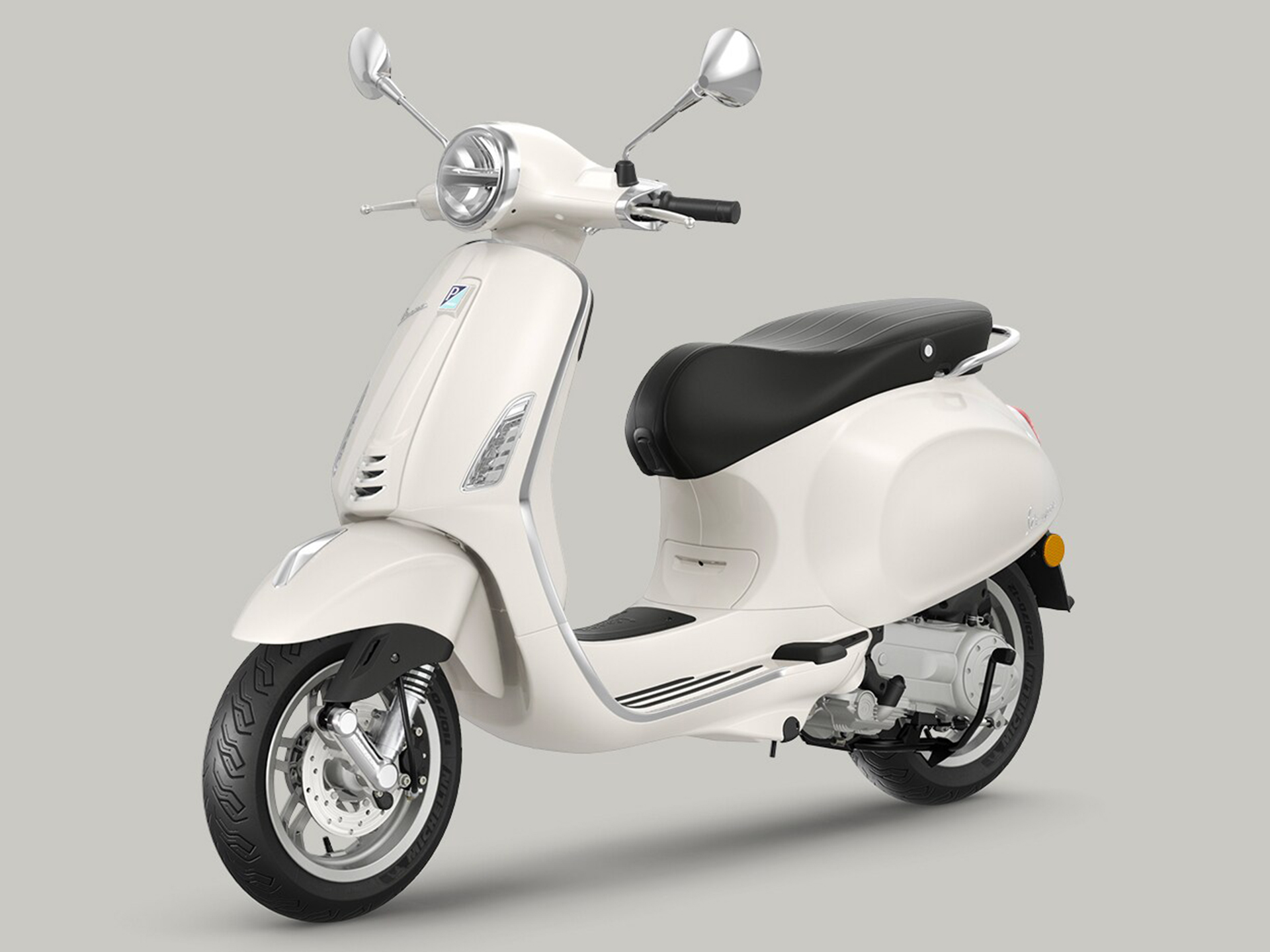 white vespa