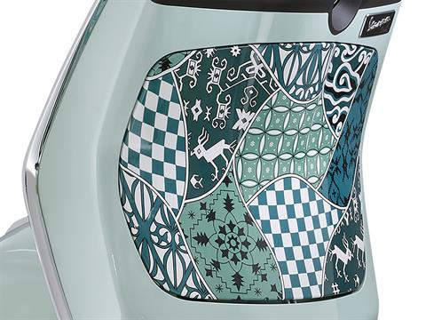 New 2025 Vespa Primavera 50 Batik | Scooters in Marietta GA | 100785 Verde Batik
