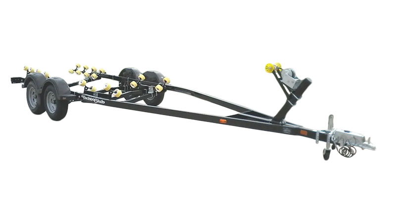New 2025 Yacht Club Tandem Axle Steel Roller Boat Trailers - R2480T ...