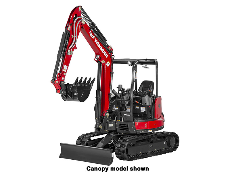 New 2025 Yanmar SV40 Cabin Red | Excavators in Saint Johnsbury VT
