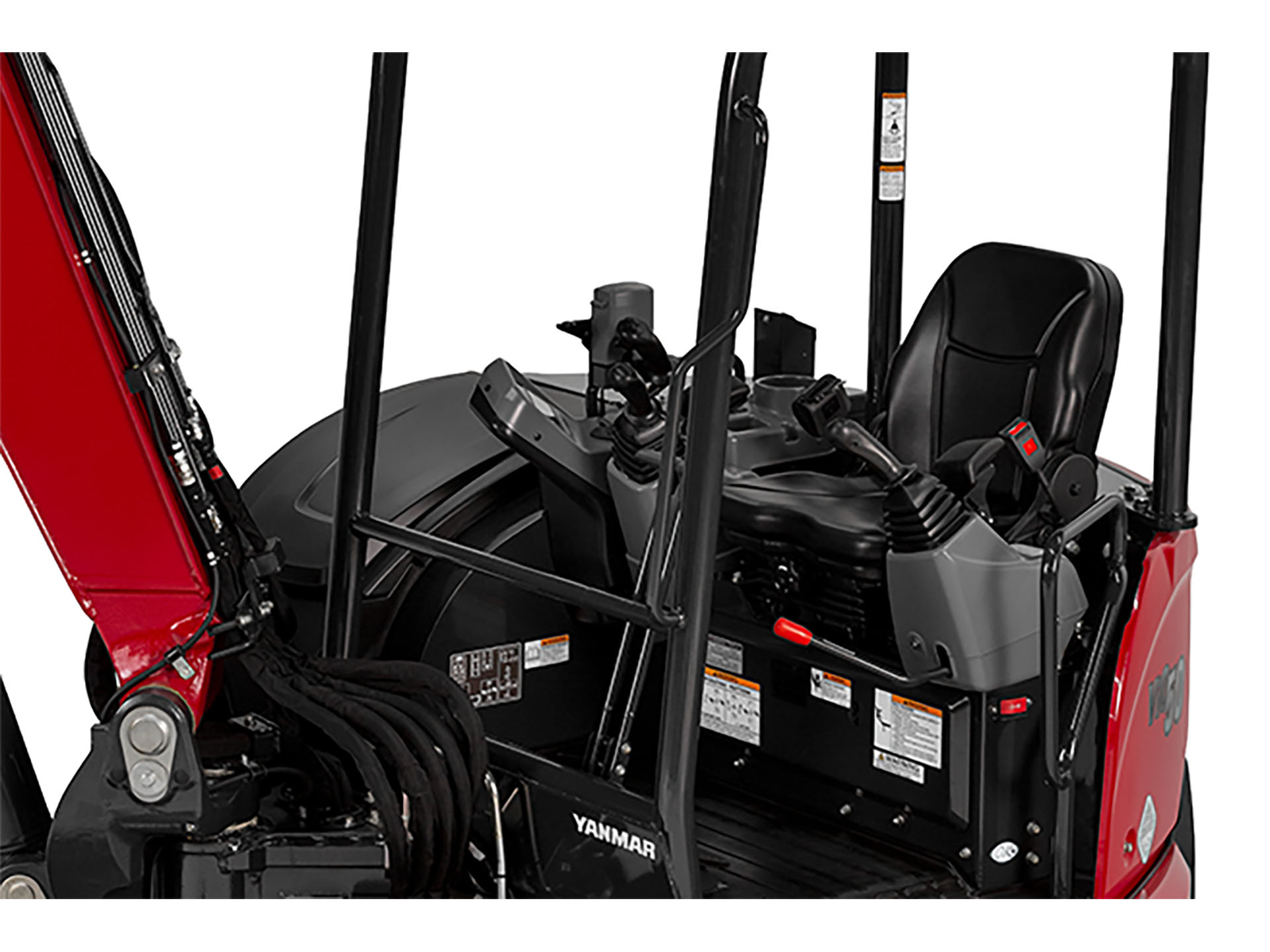 New 2025 Yanmar ViO50-6A Cabin Red | Excavators in Saint Johnsbury VT